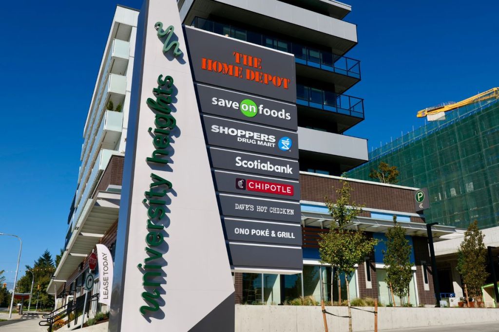 Retail returns to Saanich’s University Heights with 196K square-foot ...