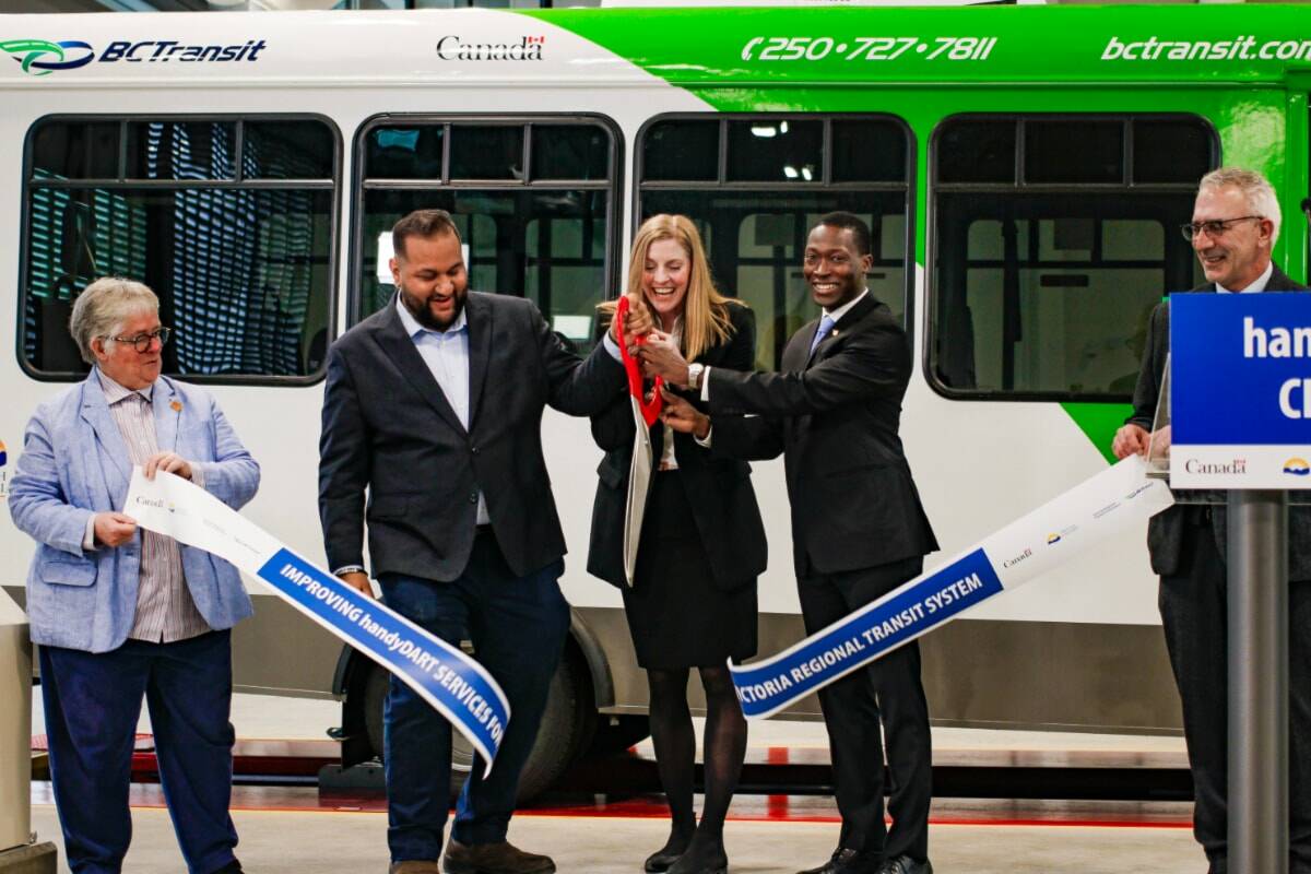 View Royal handyDART Centre snares transit award | Victoria News