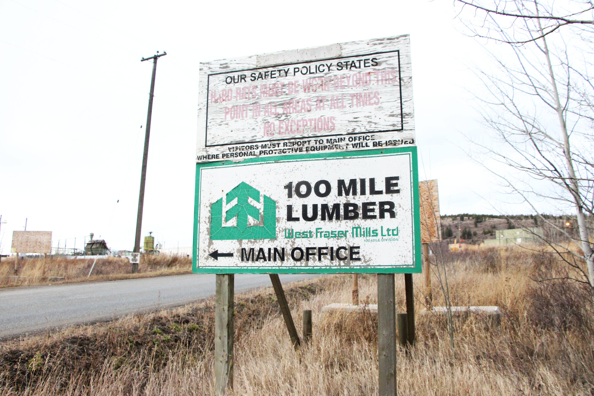 West Fraser closing 100 Mile sawmill by end of year, 165 workers to be ...