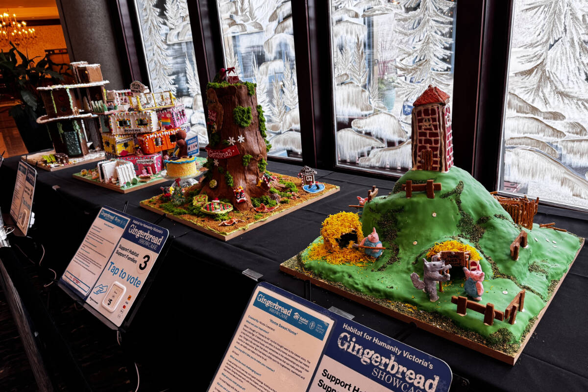 Victoria’s Gingerbread Showcase returns for the holidays | Victoria News